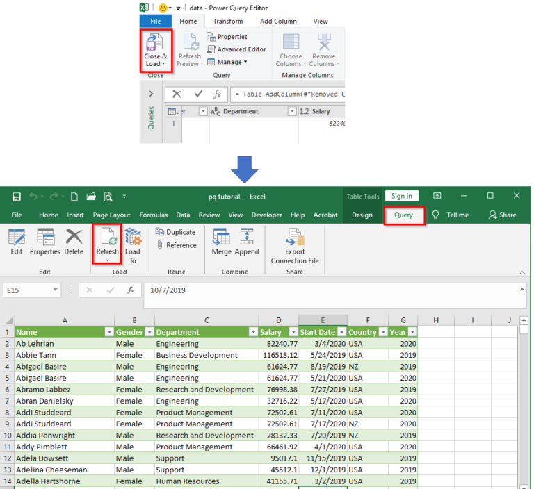 کاربرد Power Query در اکسل به همراه مثال و دانلود فایل - گروه تخصصی ...